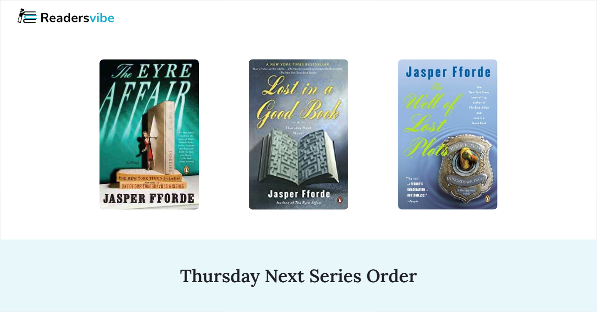 Thursday Next Book Series In Order (7 Books)