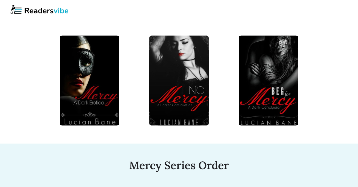 Mercy Book Series In Order (4 Books)