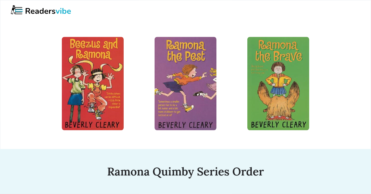 Ramona Quimby Book Series In Order (8 Books)