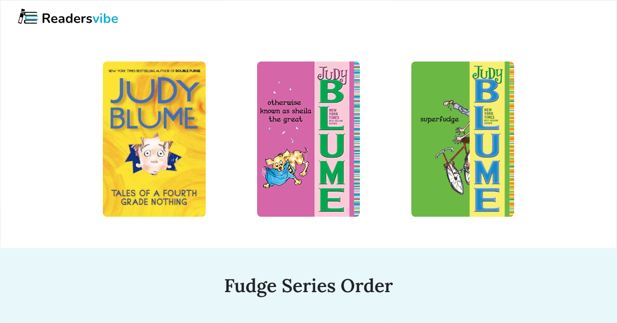 Fudge Book Series In Order (5 Books)