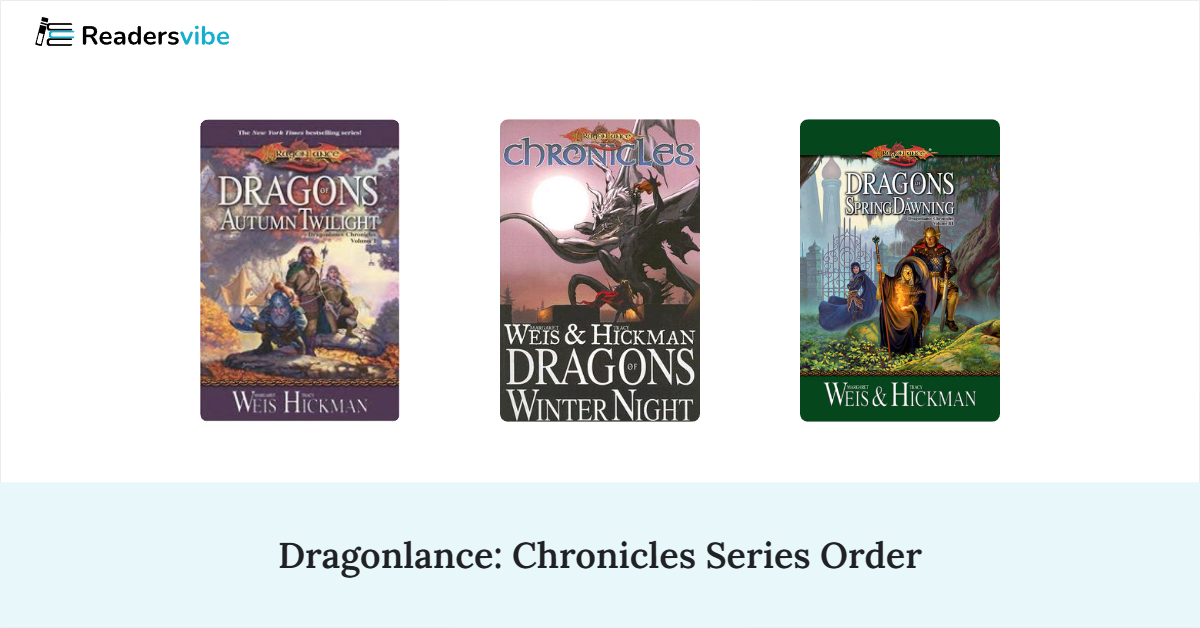 Dragonlance: Chronicles Book Series In Order (3 Books)