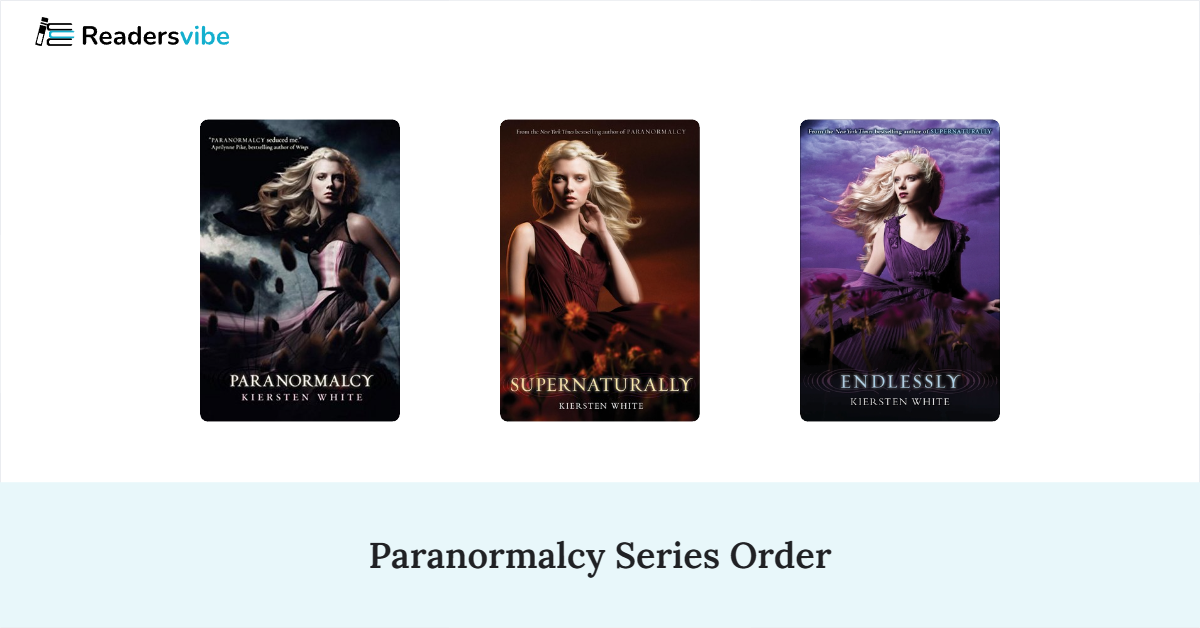 Paranormalcy Book Series In Order (3 Books)