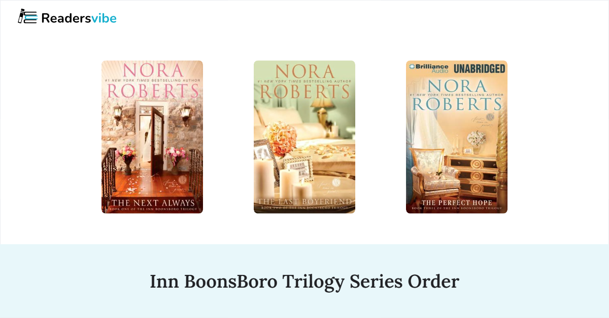 Inn BoonsBoro Trilogy Book Series In Order (3 Books)