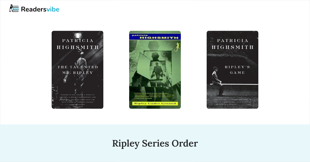 Ripley Book Series In Order (5 Books)