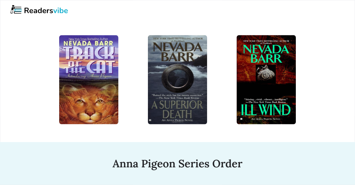 Anna Pigeon Book Series In Order (19 Books)