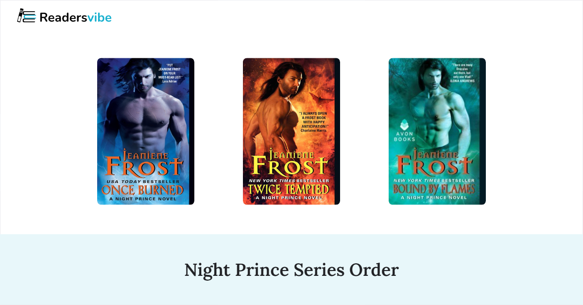 Night Prince Book Series In Order (4 Books)