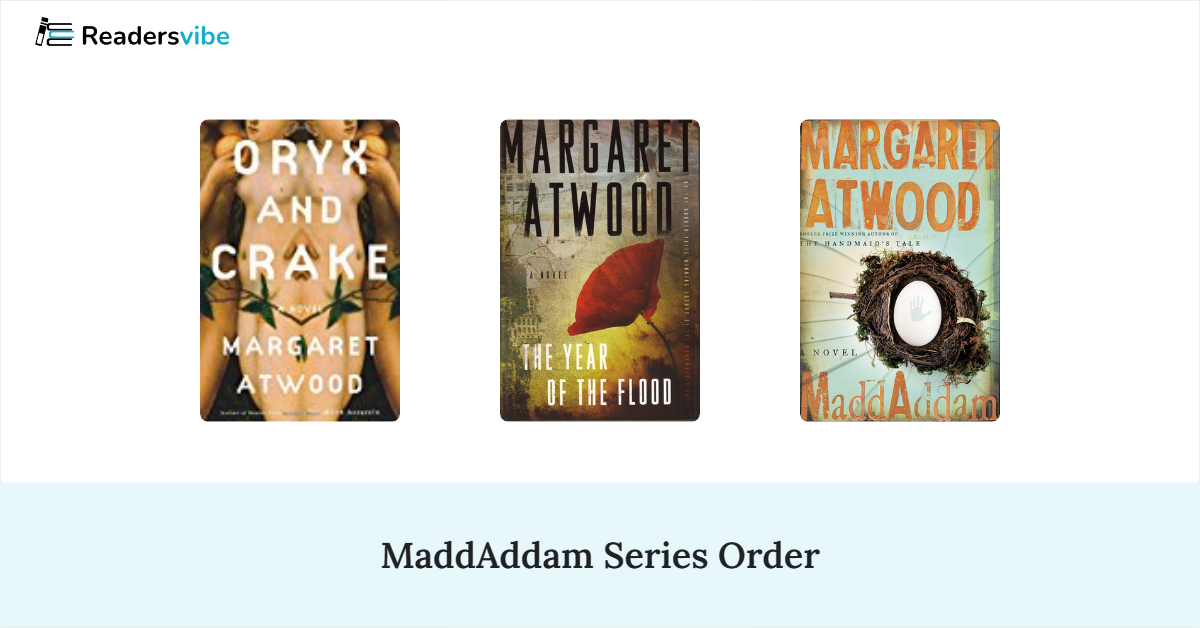 MaddAddam Book Series In Order (3 Books)