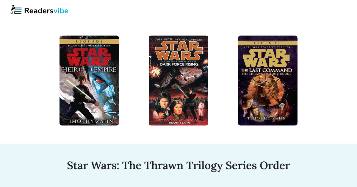 Star Wars: The Thrawn Trilogy Book Series In Order (3 Books)