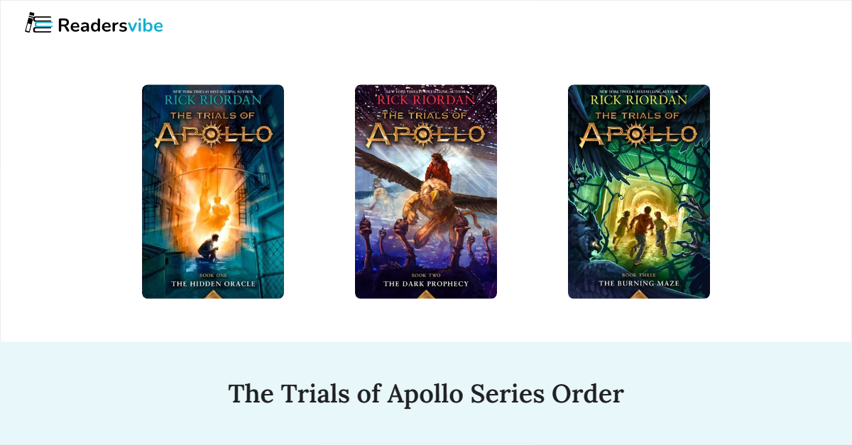 The Trials of Apollo Book Series In Order (5 Books)