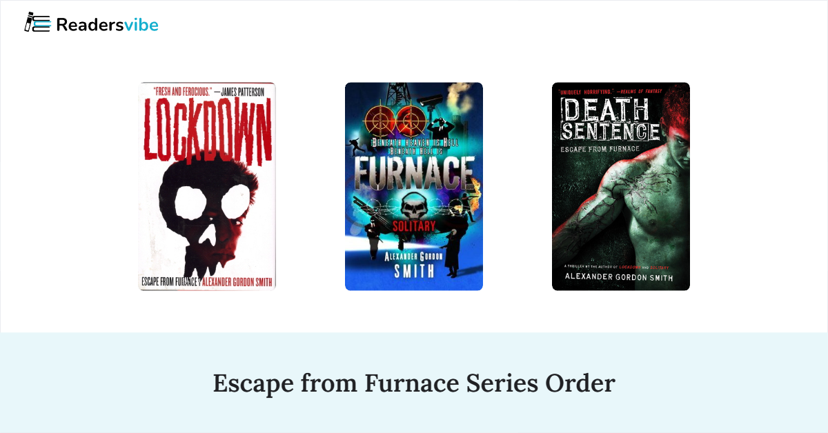 Escape from Furnace Book Series In Order (5 Books)
