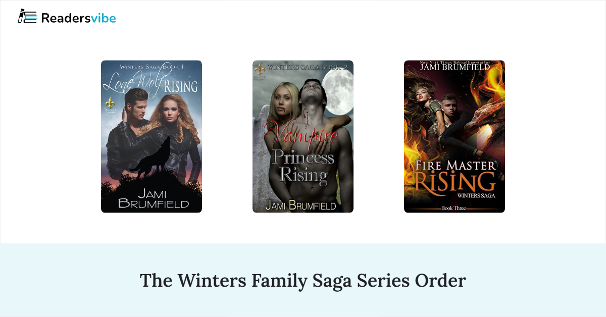 The Winters Family Saga Book Series In Order (3 Books)