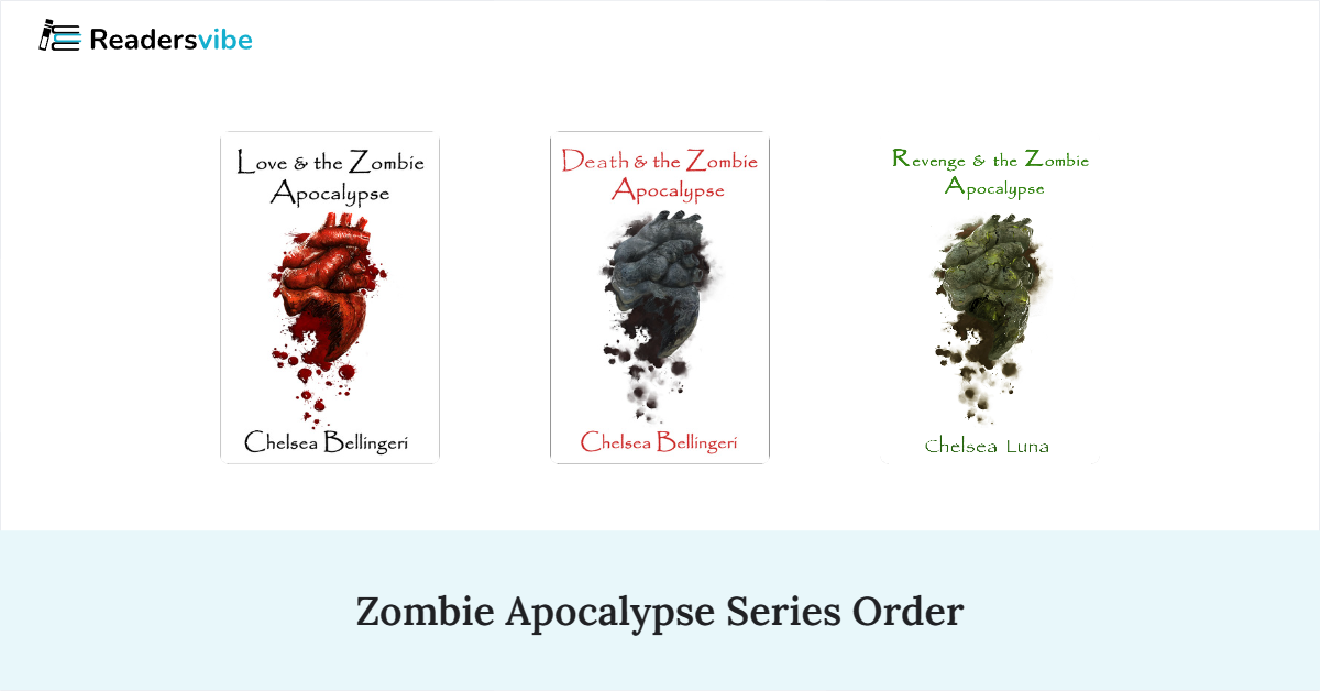 Zombie Apocalypse Book Series In Order (3 Books)