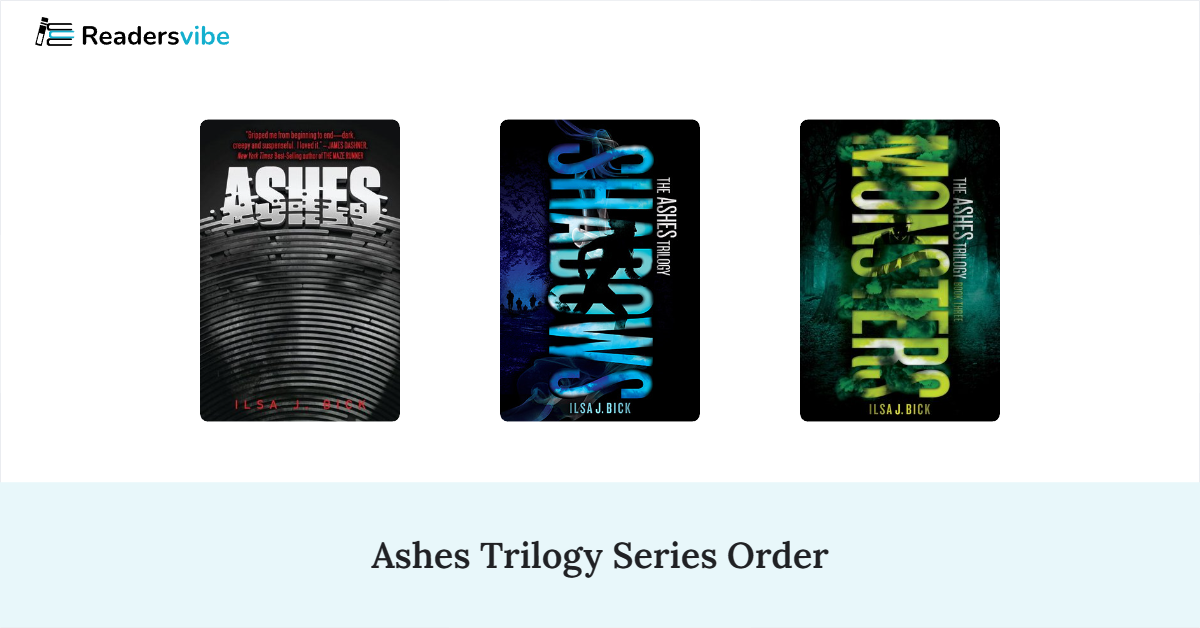 Ashes Trilogy Book Series In Order (3 Books)