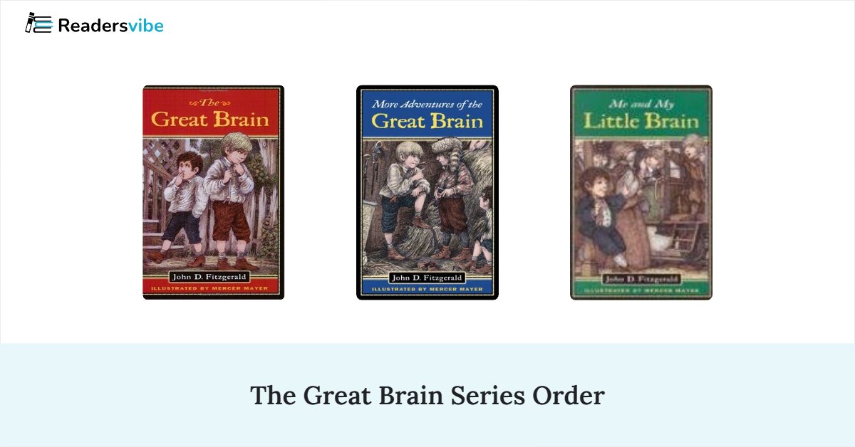 The Great Brain Book Series In Order (8 Books)