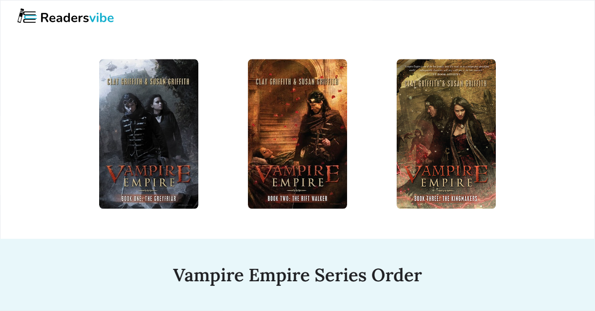 Vampire Empire Book Series In Order (3 Books)