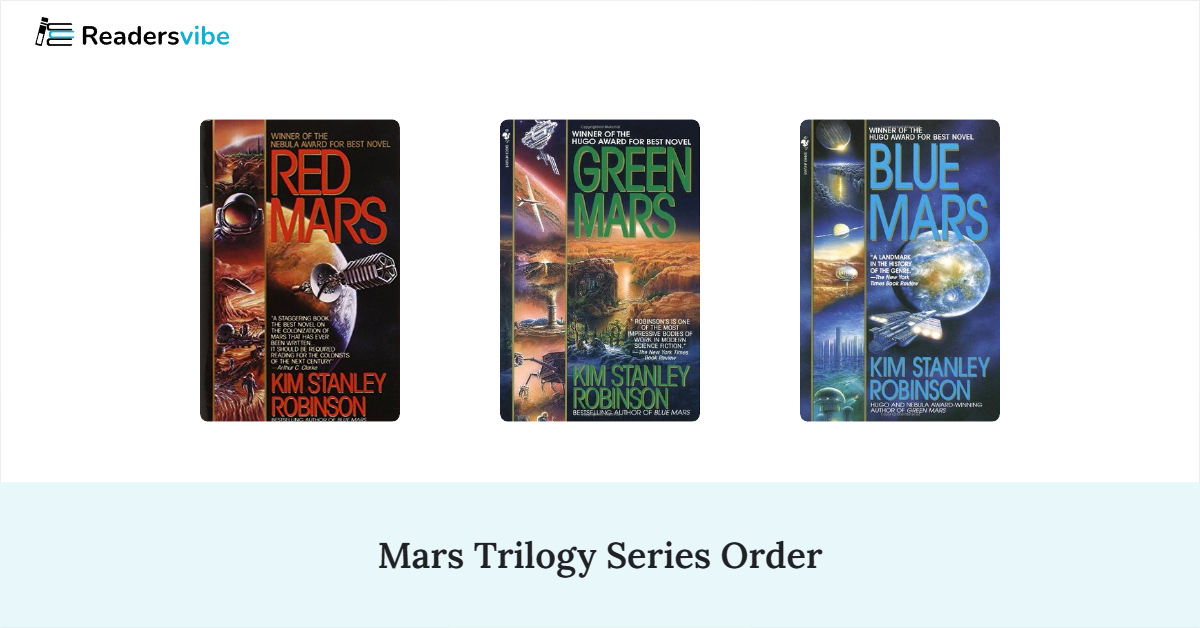 Mars Trilogy Book Series In Order (3 Books)