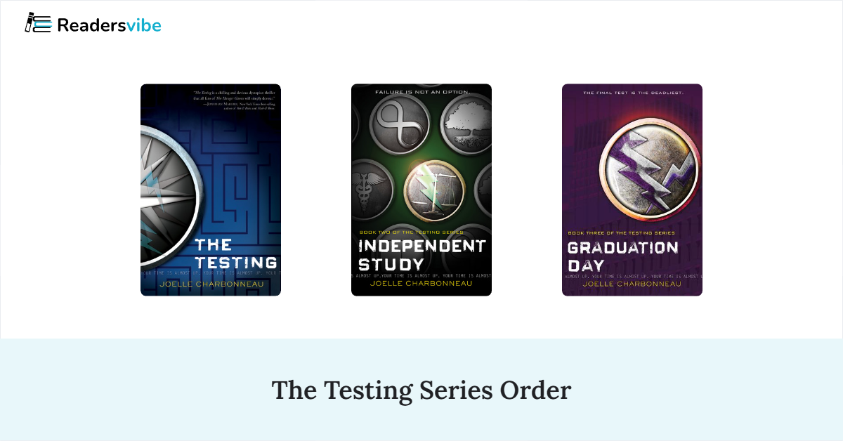 The Testing Book Series In Order (3 Books)