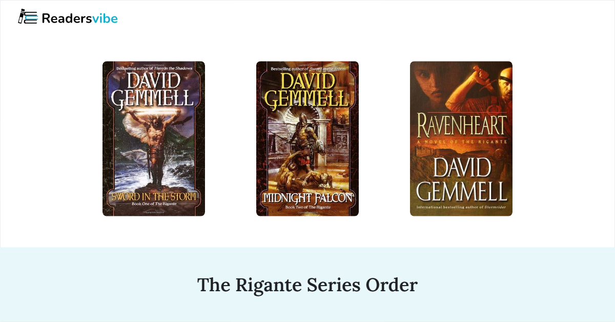 The Rigante Book Series In Order (4 Books)
