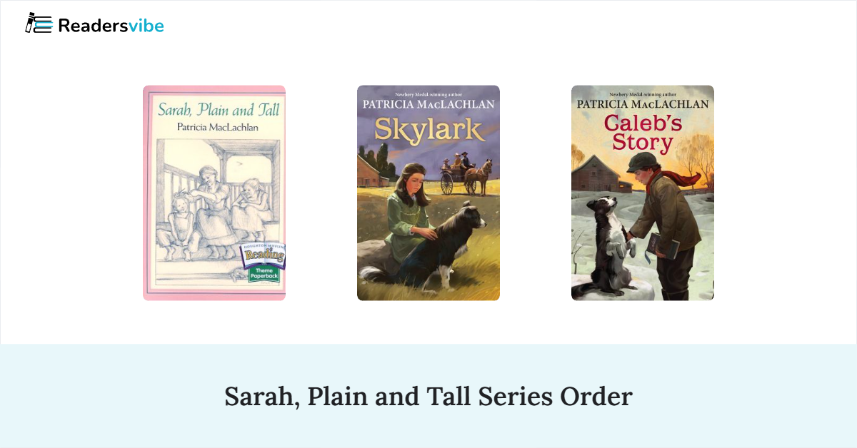 Sarah, Plain and Tall Book Series In Order (5 Books)