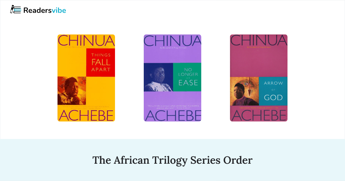 The African Trilogy Book Series In Order (3 Books)