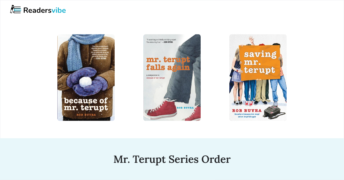 Mr. Terupt Book Series In Order (4 Books)