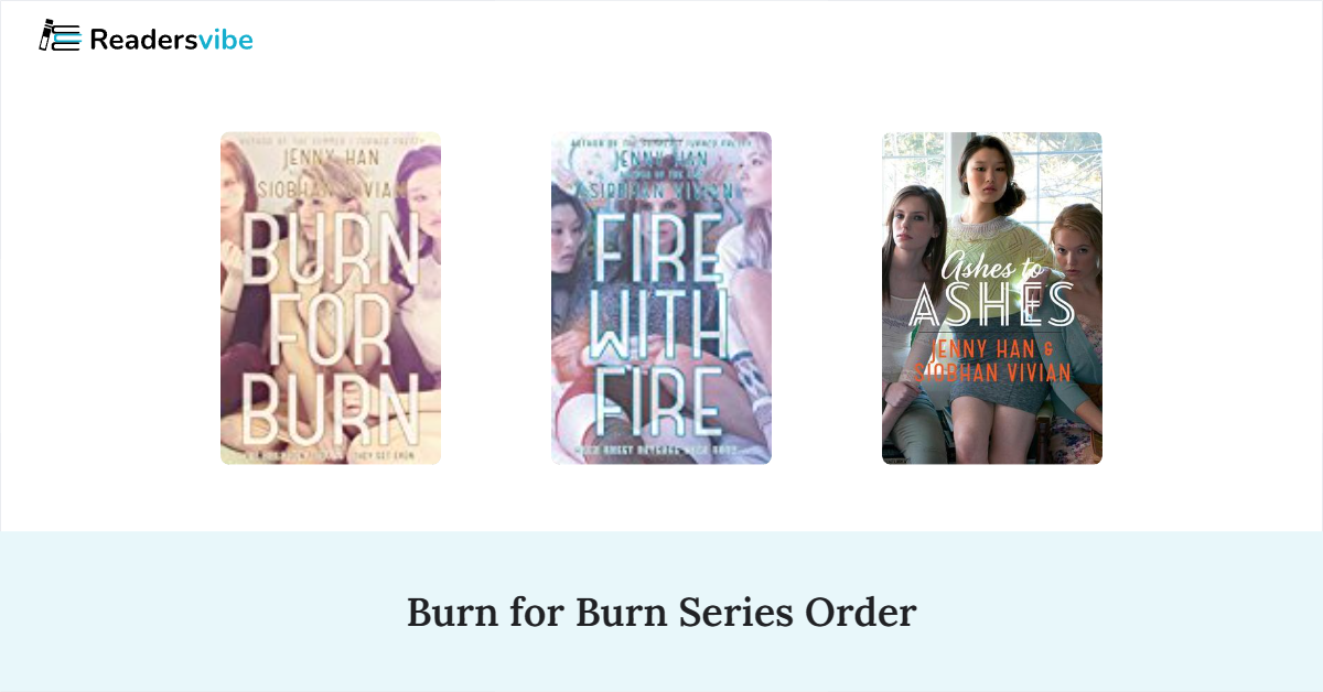Burn for Burn Book Series In Order (3 Books)