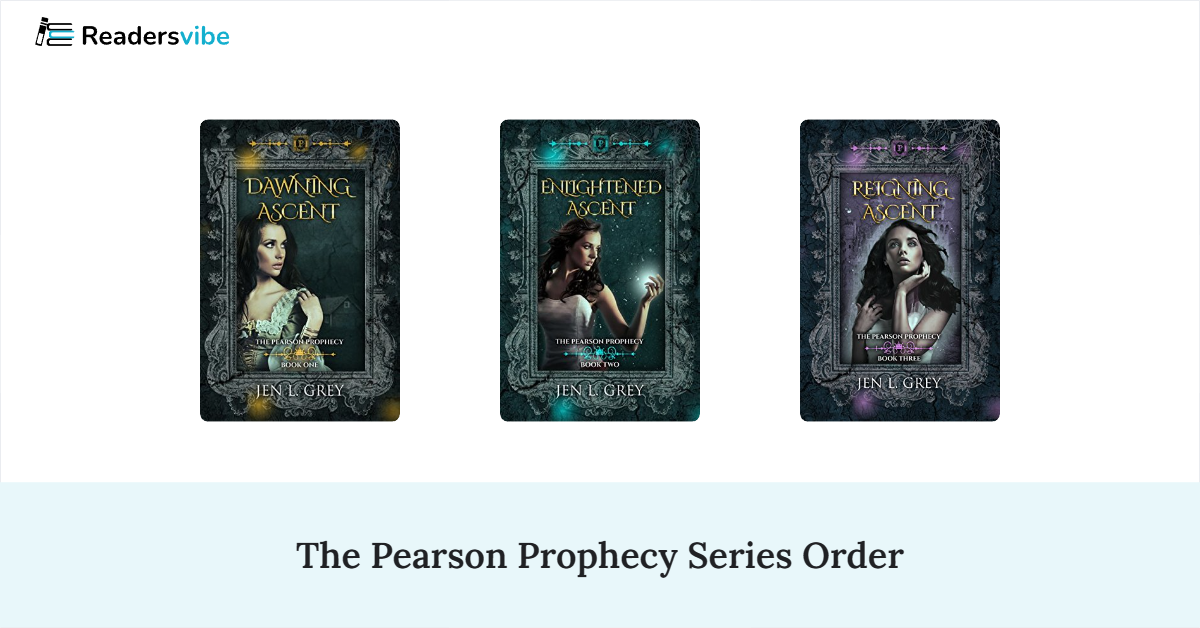 The Pearson Prophecy Book Series In Order (3 Books)