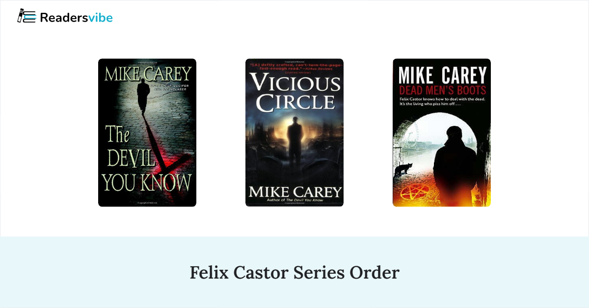 Felix Castor Book Series In Order (6 Books)
