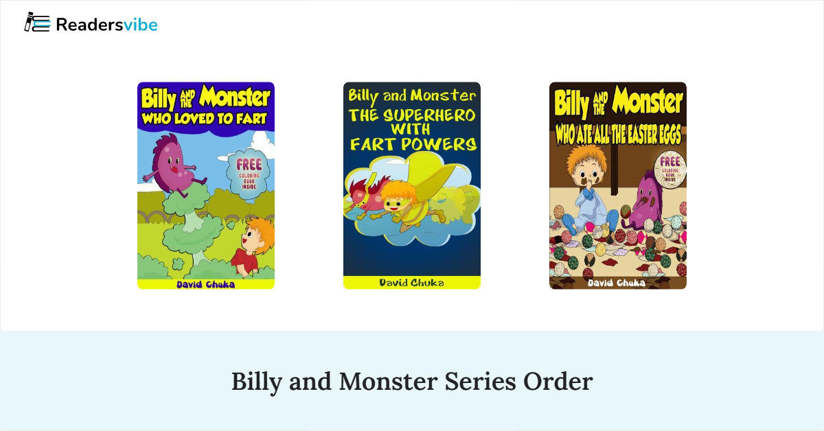Billy and Monster Book Series In Order (4 Books)