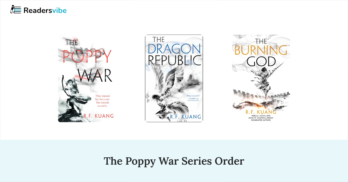 The Poppy War Book Series In Order (3 Books)