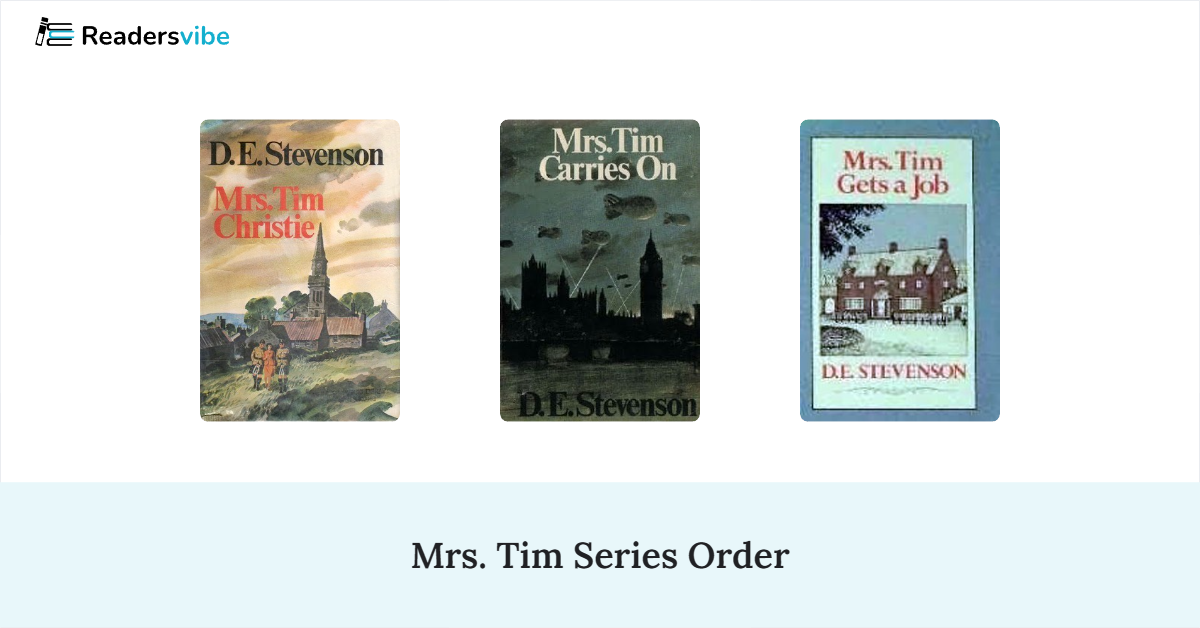 Mrs. Tim Book Series In Order (4 Books)