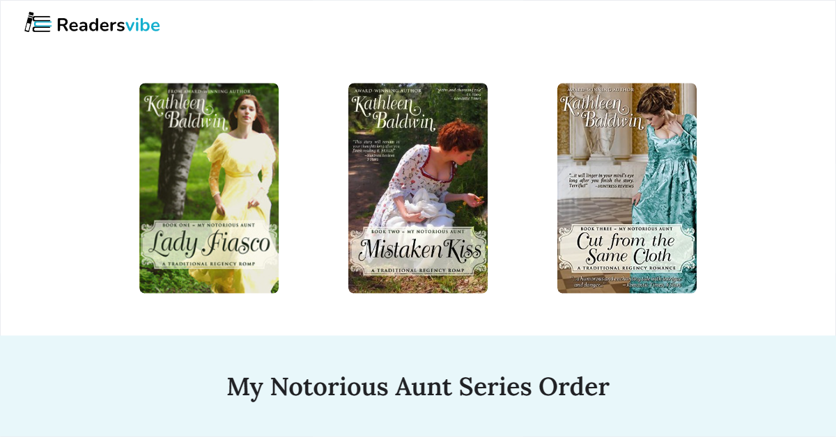My Notorious Aunt Book Series In Order (4 Books)