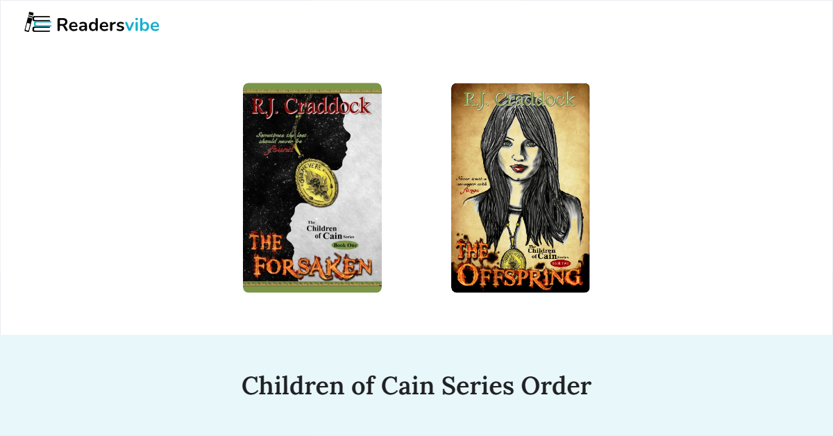 Children of Cain Book Series In Order (2 Books)