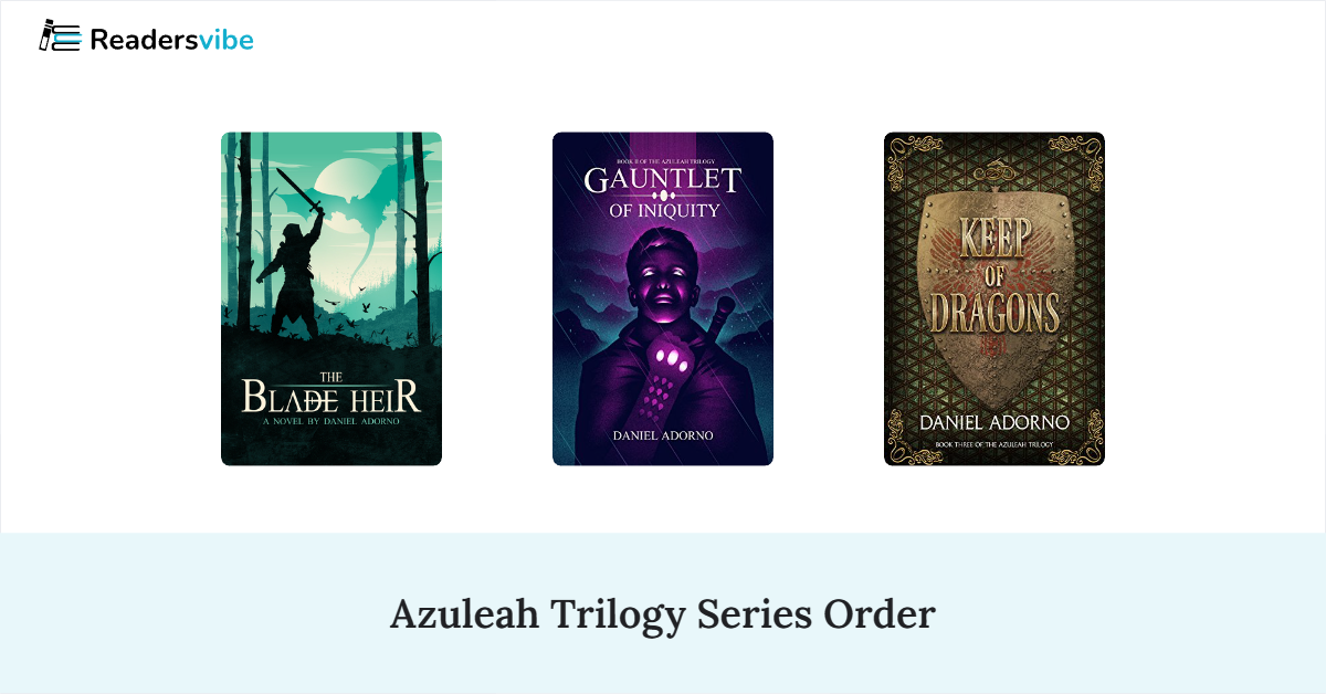 Azuleah Trilogy Book Series In Order (3 Books)