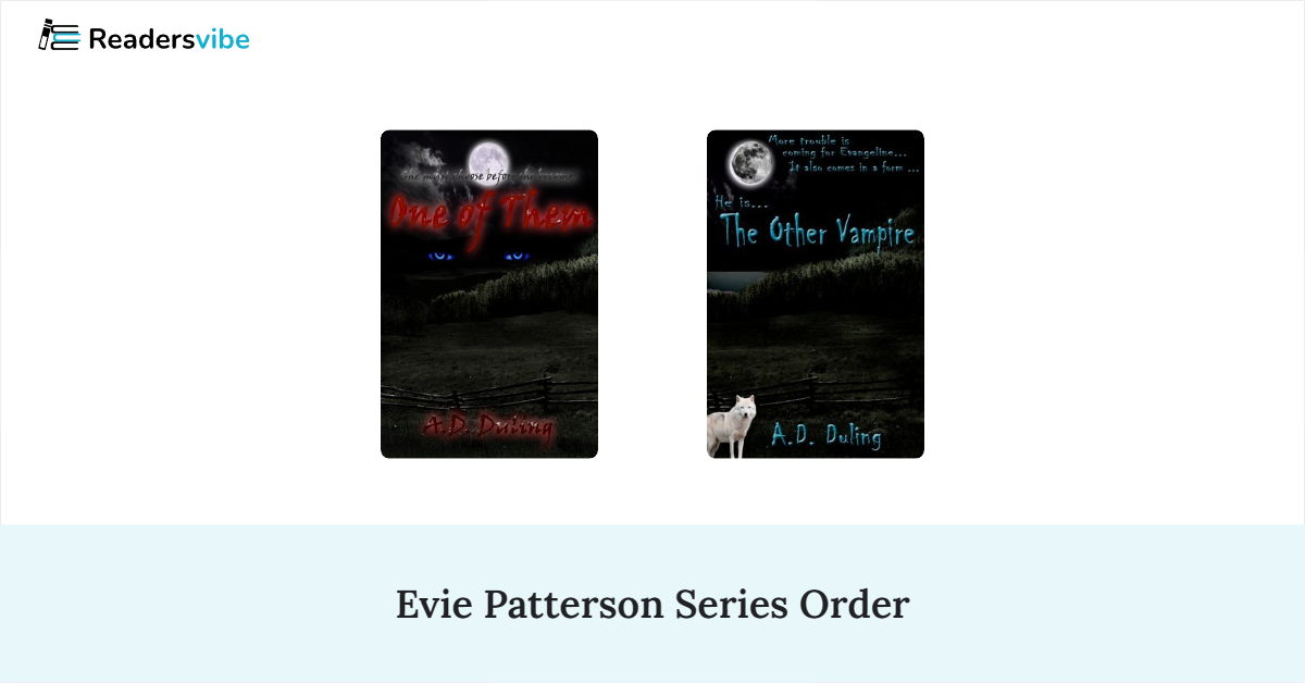 Evie Patterson Book Series In Order (2 Books)