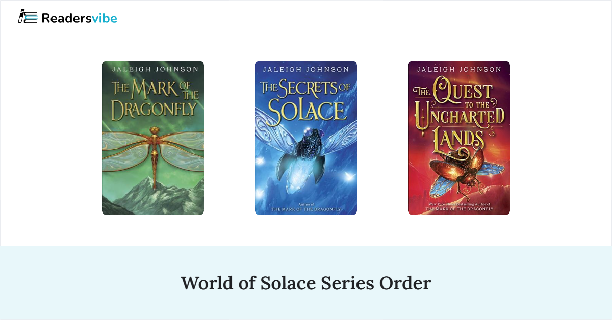 World of Solace Book Series In Order (3 Books)