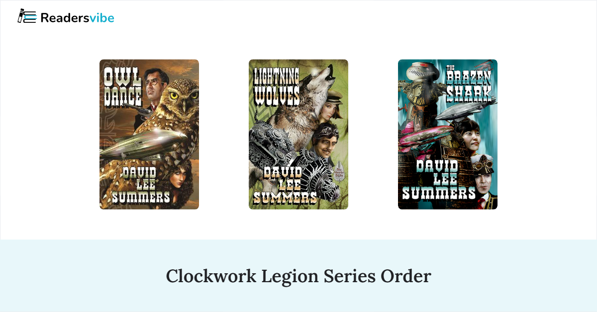 Clockwork Legion Book Series In Order (4 Books)