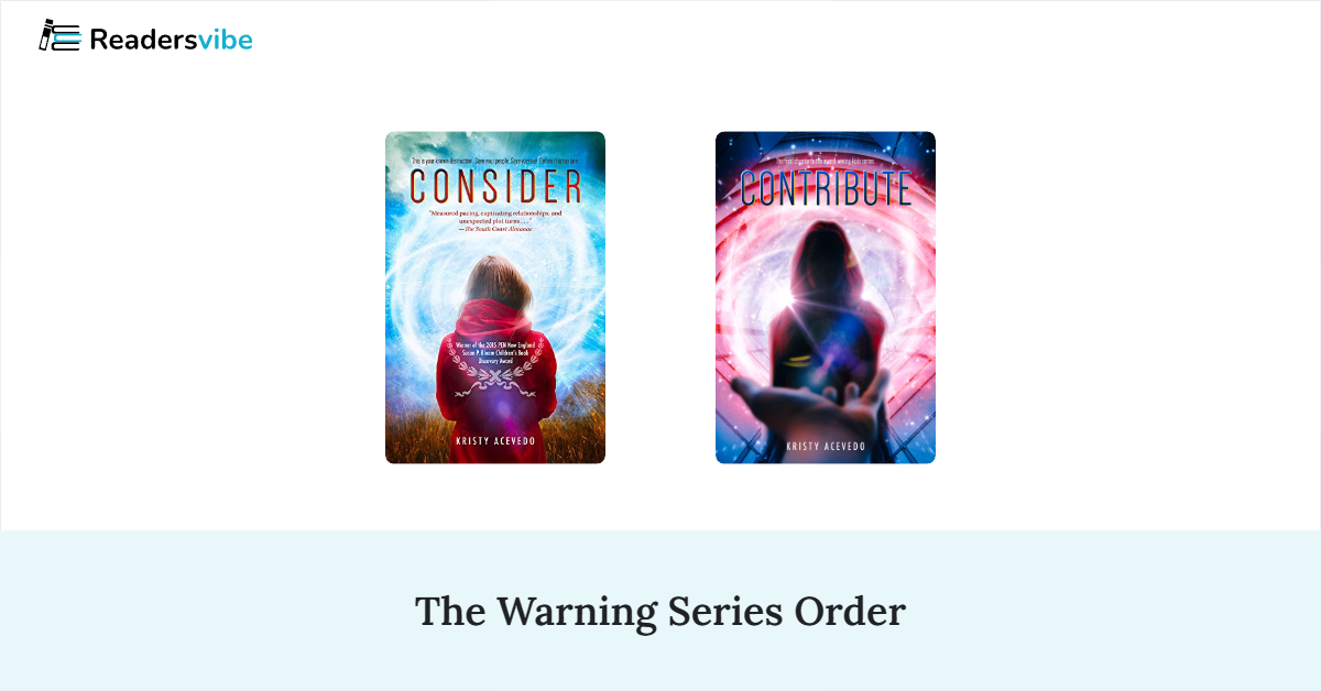 The Warning Book Series In Order (2 Books)