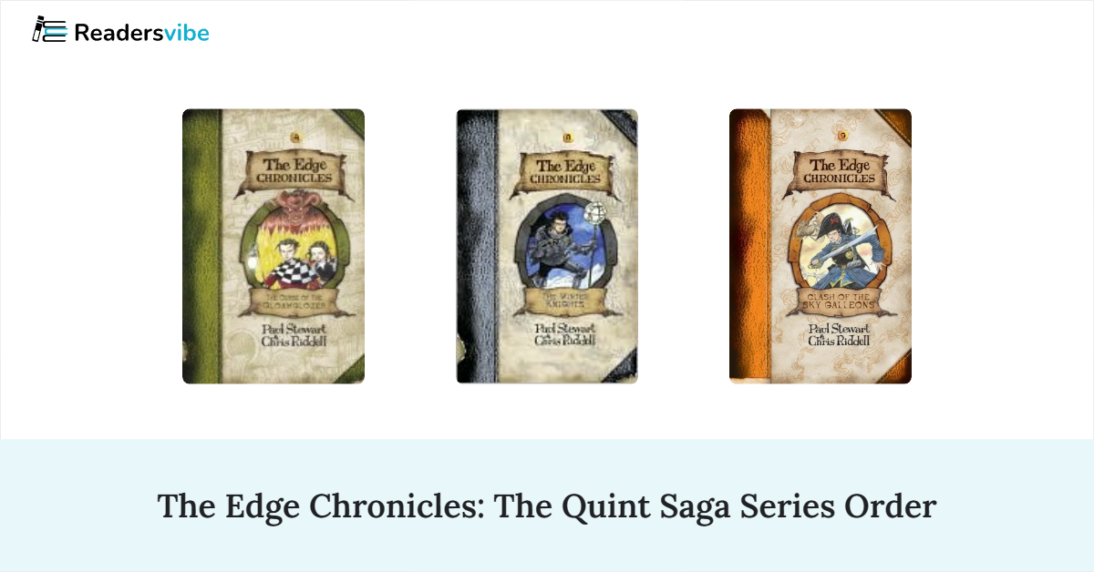 The Edge Chronicles: The Quint Saga Book Series In Order (3 Books)