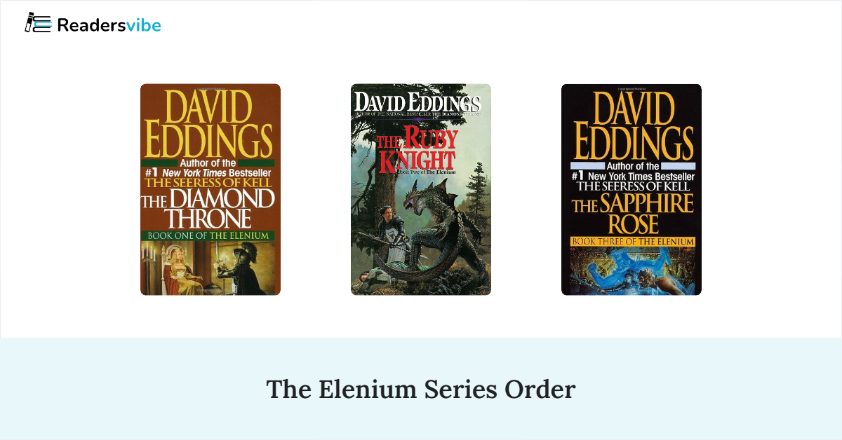 The Elenium Book Series In Order (3 Books)