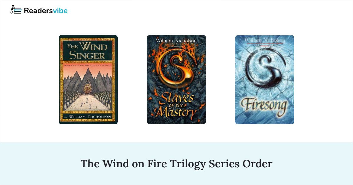 The Wind on Fire Trilogy Book Series In Order (3 Books)