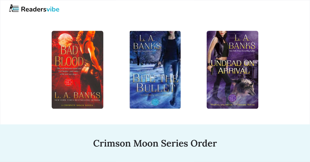 Crimson Moon Book Series In Order (6 Books)