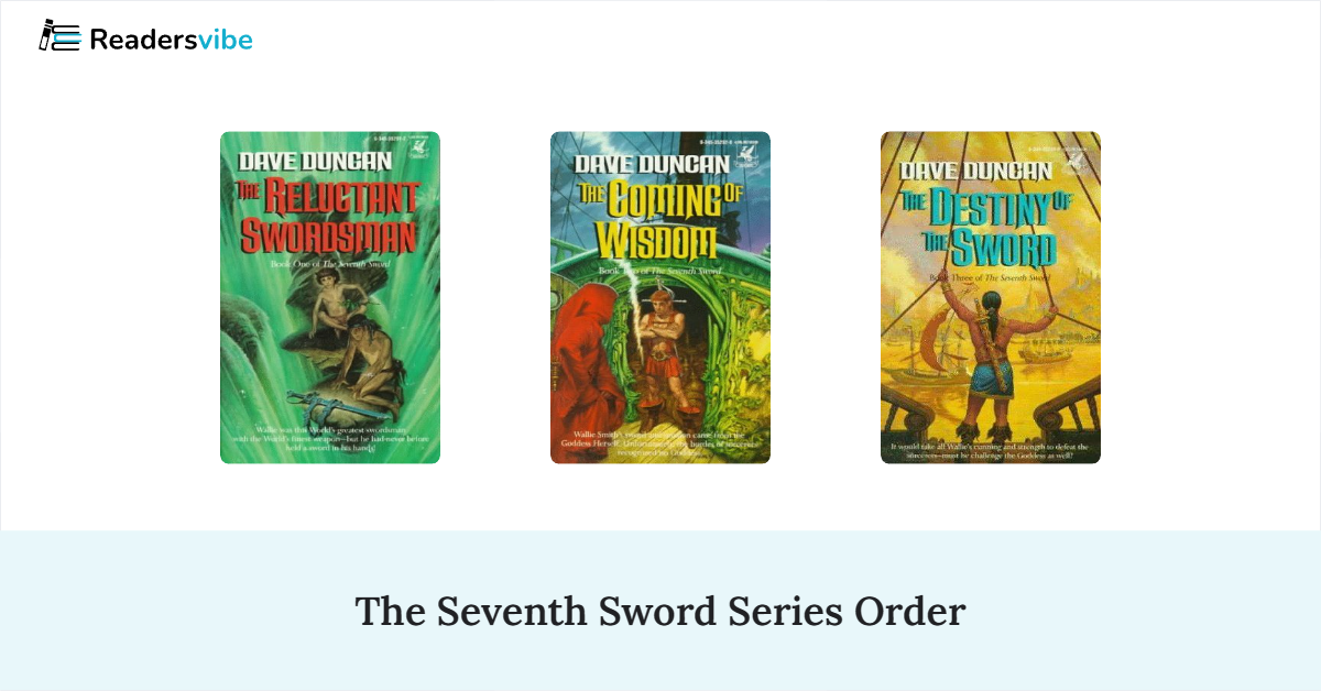 The Seventh Sword Book Series In Order (4 Books)