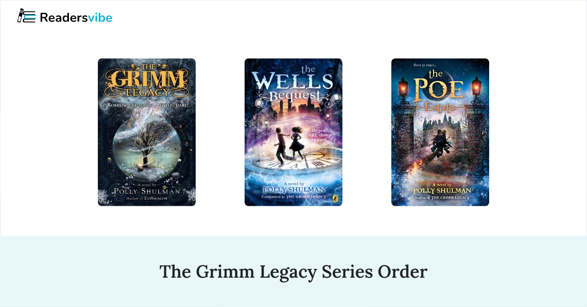 The Grimm Legacy Book Series In Order (3 Books)