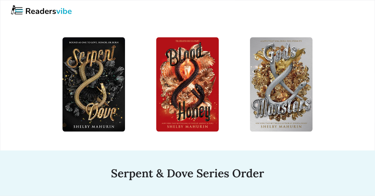 Serpent & Dove Book Series In Order (3 Books)