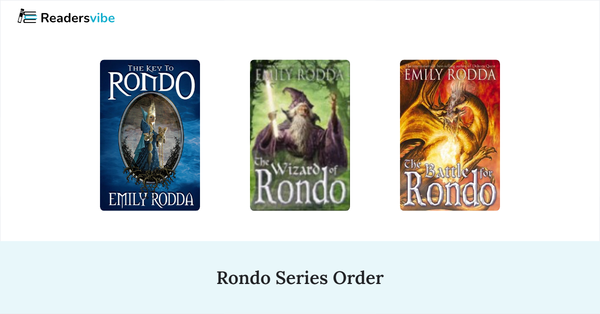 Rondo Book Series In Order (3 Books)