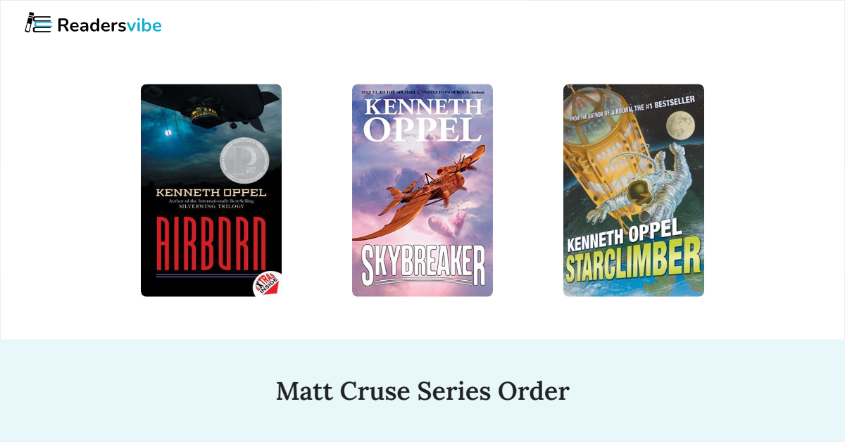 Matt Cruse Book Series In Order (3 Books)