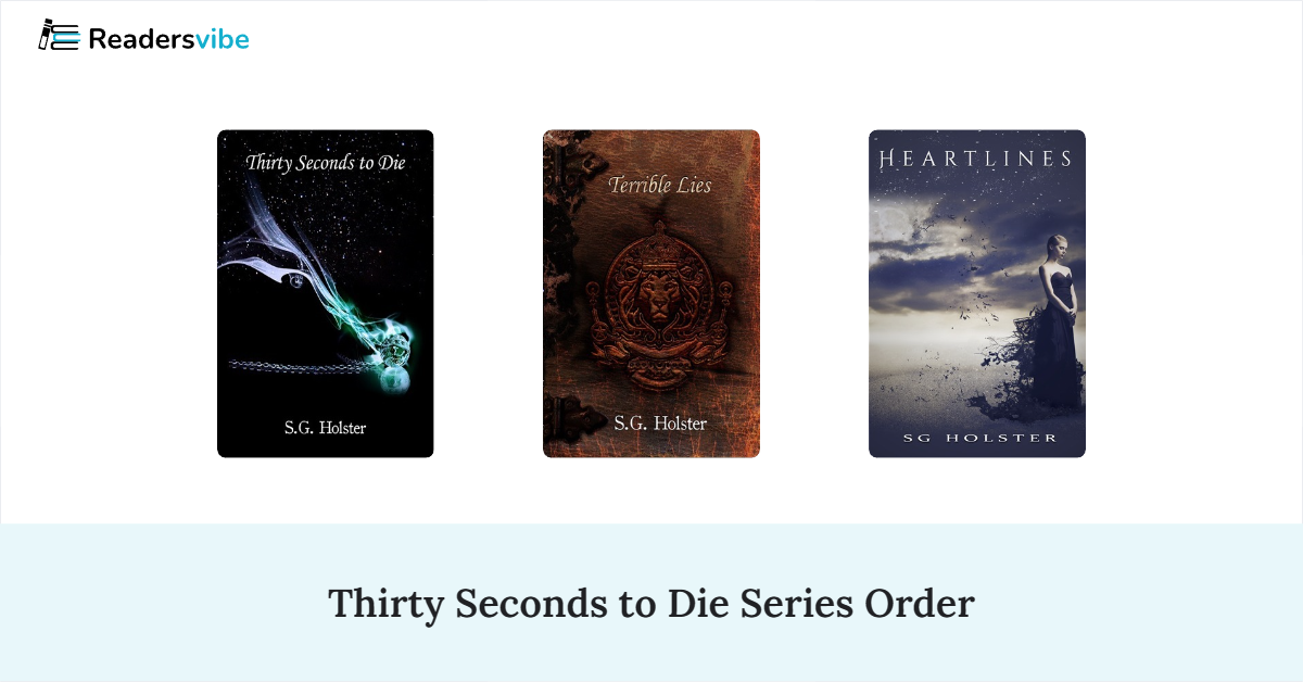 Thirty Seconds to Die Book Series In Order (3 Books)
