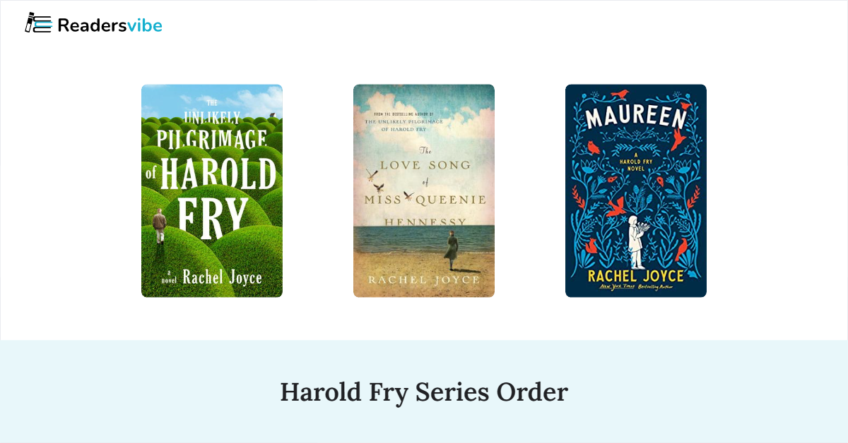 Harold Fry Book Series In Order (3 Books)