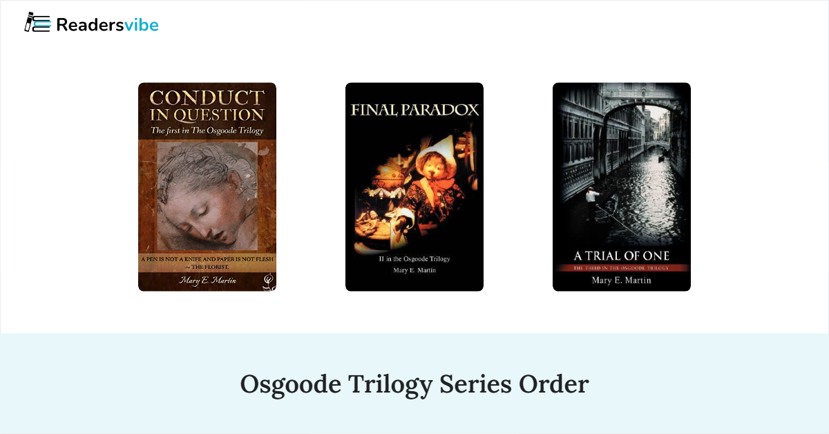 Osgoode Trilogy Book Series In Order (3 Books)